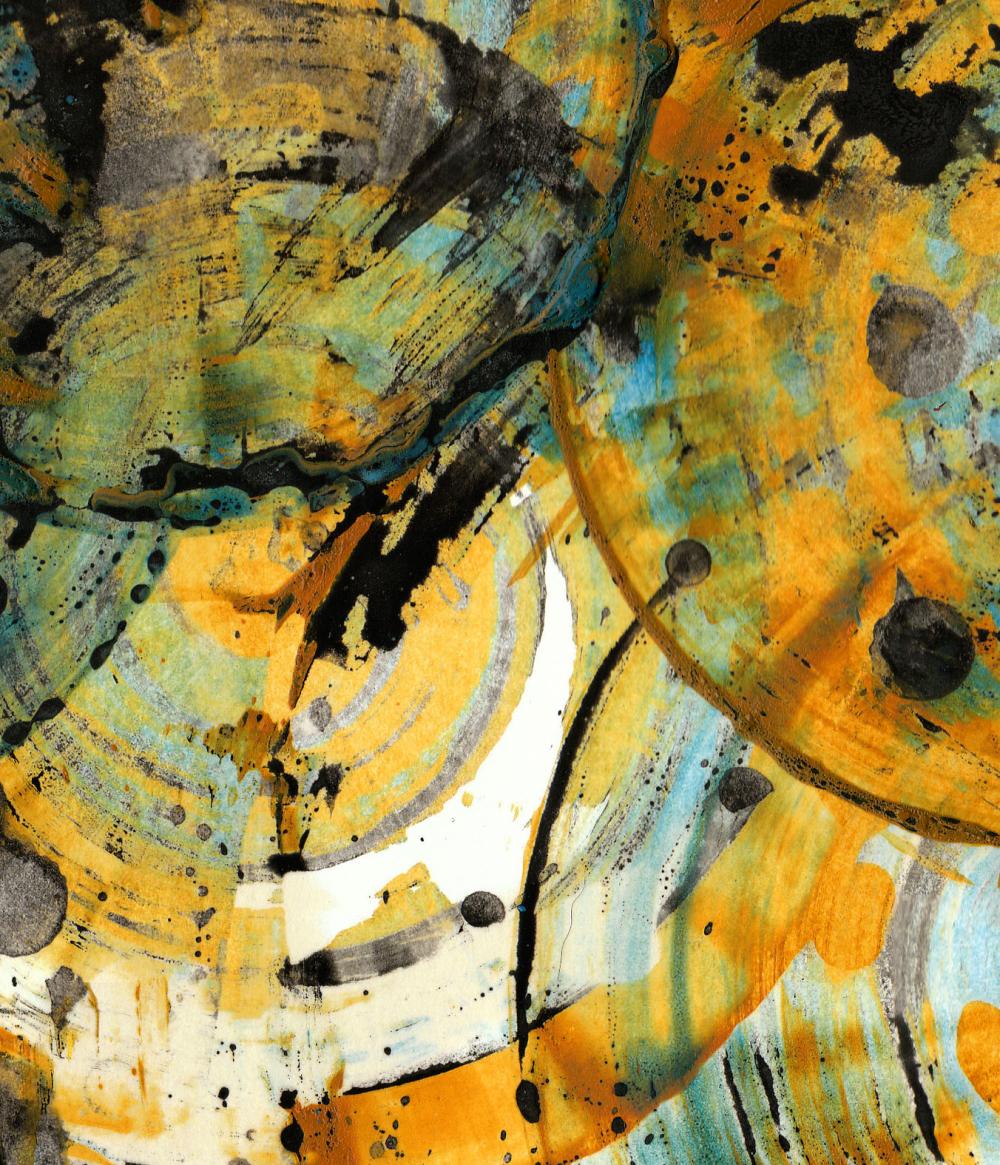 Magical Spheres Abound -- Modern Abstract Original Paintings ...