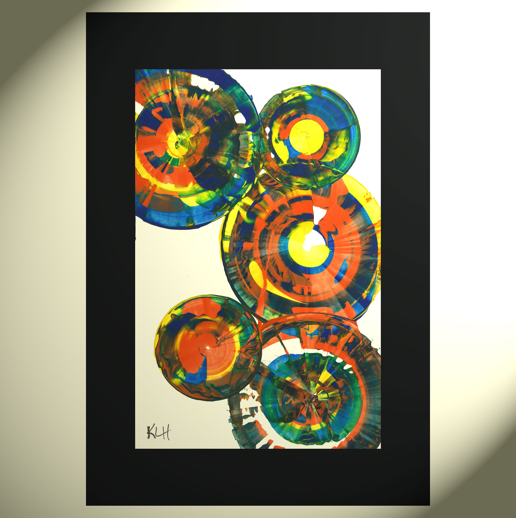 Abstract Expressionism Modern Art Abstract Paintings - Crazy Round ...